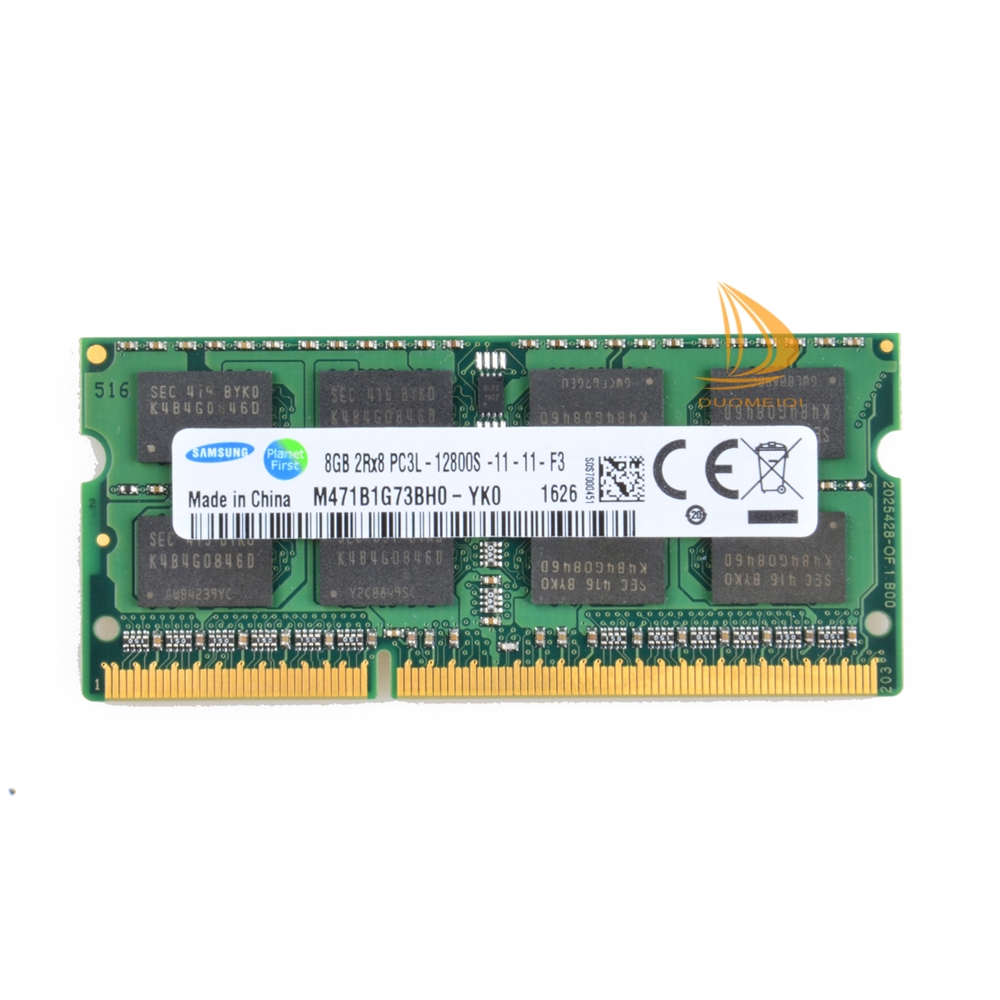 Samsung 8GB 2RX8 PC3L-12800S DDR3 1600MHZ 1.35V SODIMM RAM Laptop Memory CL11 | Shopee Malaysia