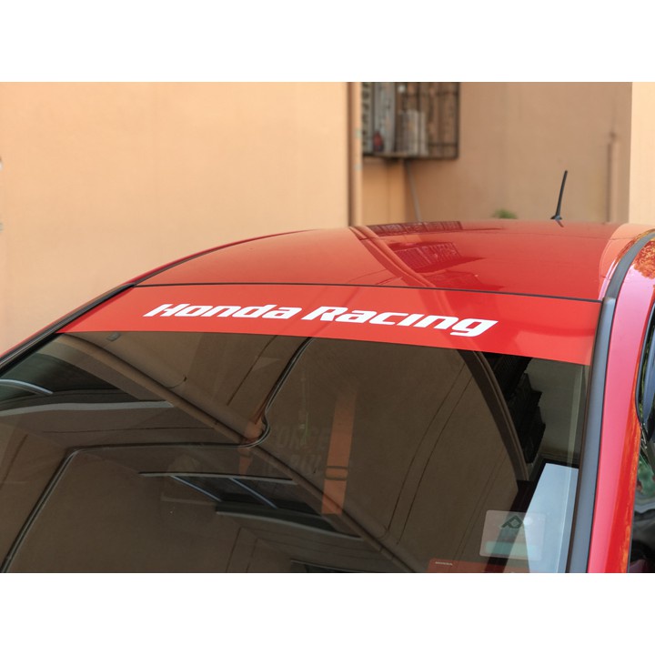 Windshield Window Sticker HONDA EF9 EG8 EG9 EK EK9 CIVIC FERIO VIRS ES ...