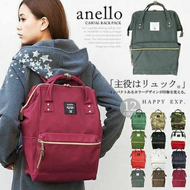 Anello Large Backpack Laptop | Shopee Malaysia