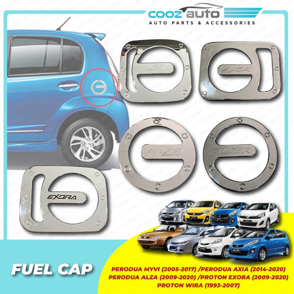 proton wira Proton Wira Exora Perodua Myvi Axia Alza Chrome Fuel Tank ...