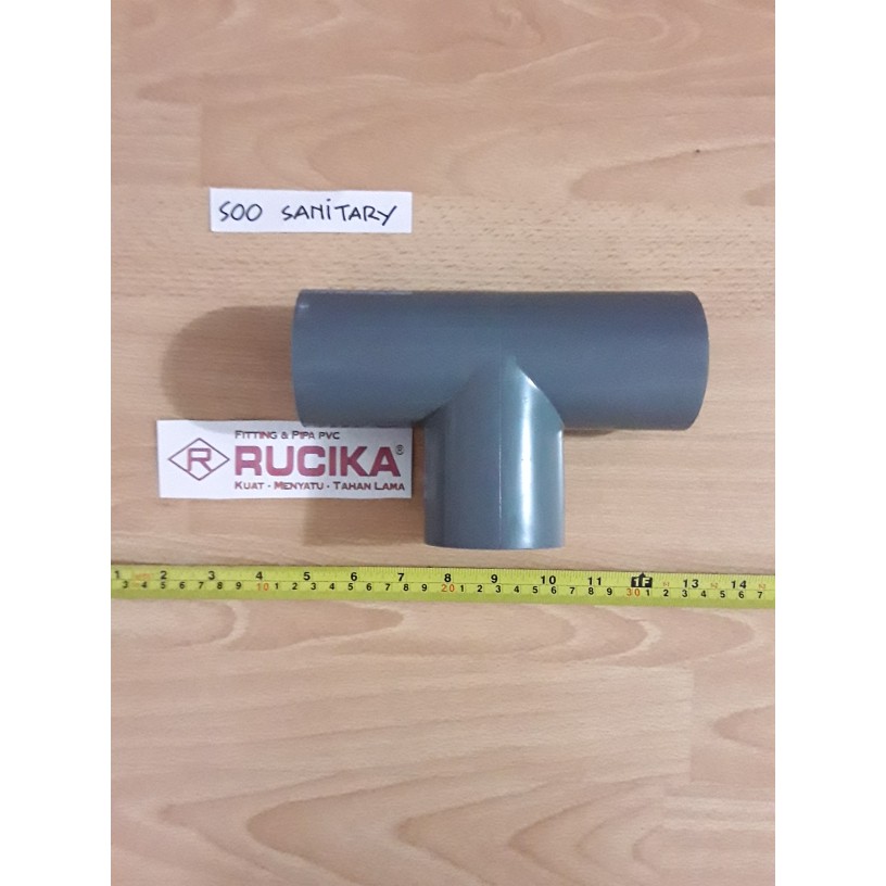 Tee AW 2" Inch Rucika PVC - Thick Plain Pipe T | Shopee Malaysia