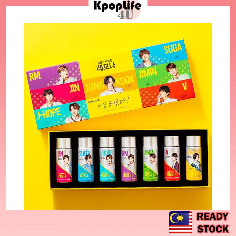 BTS x Lemona CU Drink 100ml ( SPECIAL EDITION ) BTS Coffee Babinski ...
