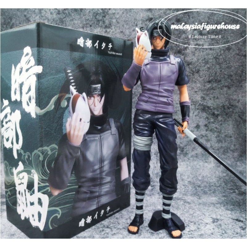 🔥READY STOCK🔥21CM NARUTO MASK UCHIHA ITACHI COPY RESIN GK ACTION FIGURE ...