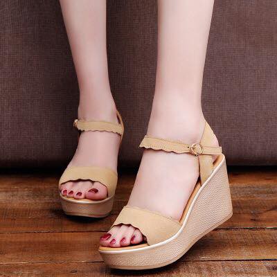 Lt wave wedge 9-inch high heels (X010) | Shopee Malaysia