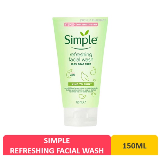 Simple Refreshing Facial Wash 150ML (Exp: 2023) | Shopee Malaysia