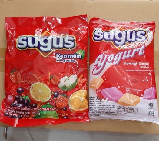 Sugus Soft Candy Fruit Flavor/yogurt pack 210g/90g | Shopee Malaysia