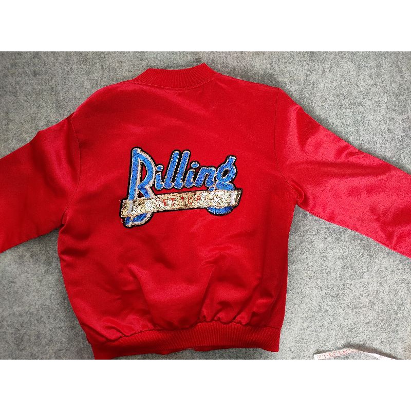 Red Sequin Back Jacket Shopee Malaysia 7693