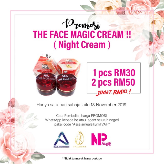 THE MAGIC FACE CREAM ( FMC ) | Shopee Malaysia
