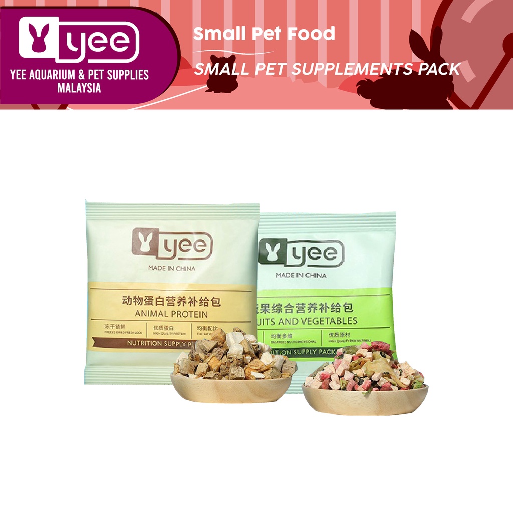 [CLEARANCE] YEE YXCKY Vegetable & Fruit Animal Protein Supplement Small ...