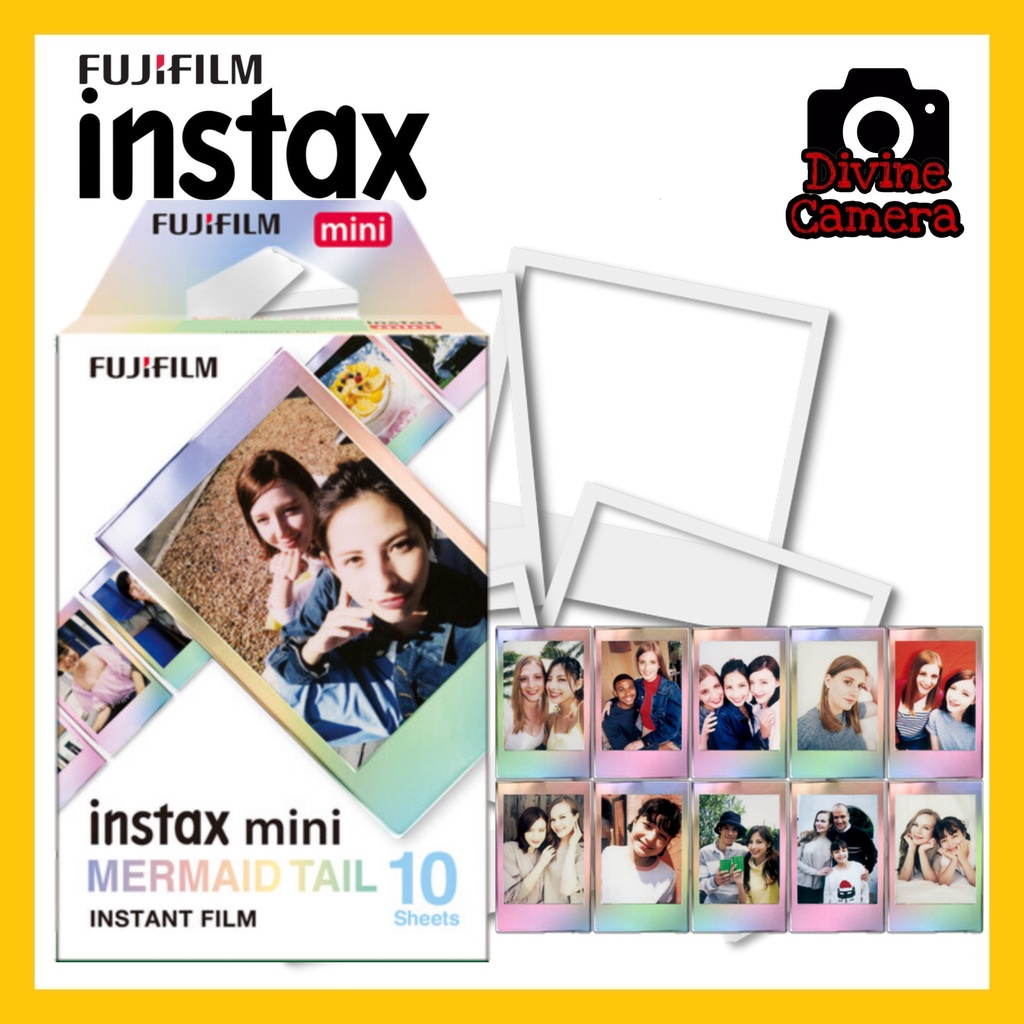 FUJIFILM INSTAX Mini Mermaid Tail Film (10 Exposures) | Shopee Malaysia