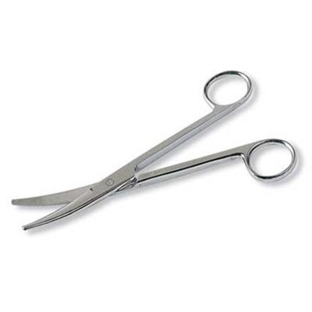 Mayo Dissecting Scissors Curved 14cm Stainless Steel | Shopee Malaysia