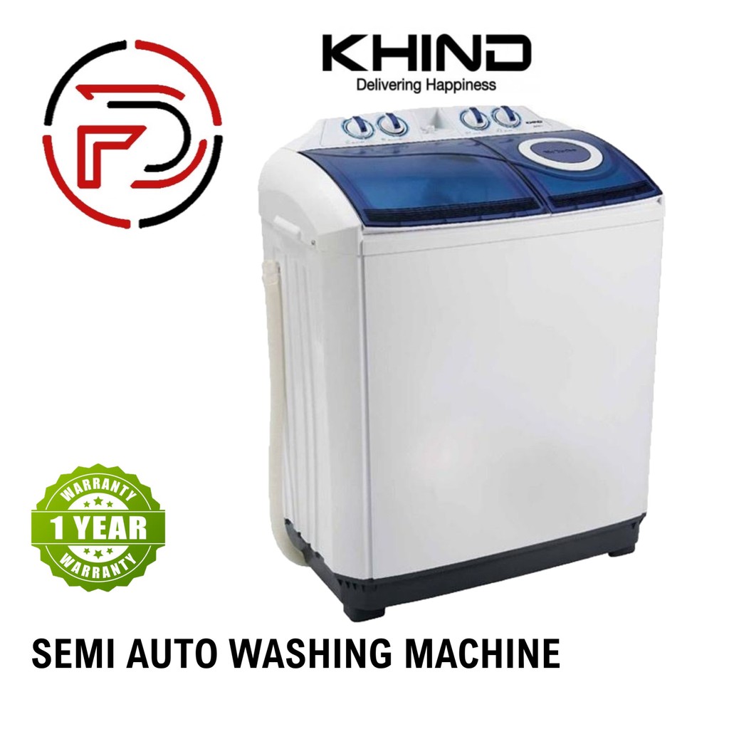 KHIND Semi Auto Washing Machine 10KG ( WM1017 ) [ READY STOCK ...