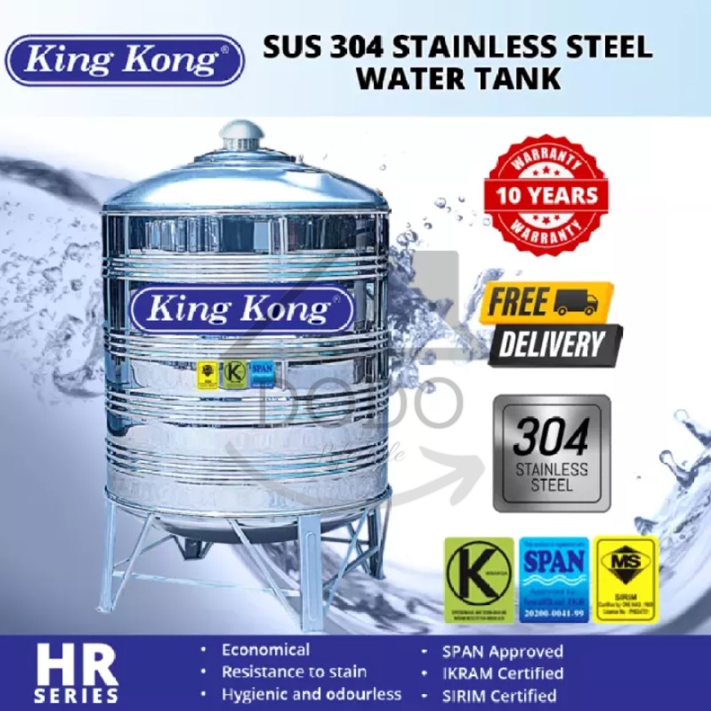 King Kong Stainless Steel Water Tank WITH STAND FREE SHIPPING WEST ...