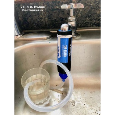 Sawyer Tap Filtration System/SP134/Water Filter/ Camp/Hiking/ Travel ...
