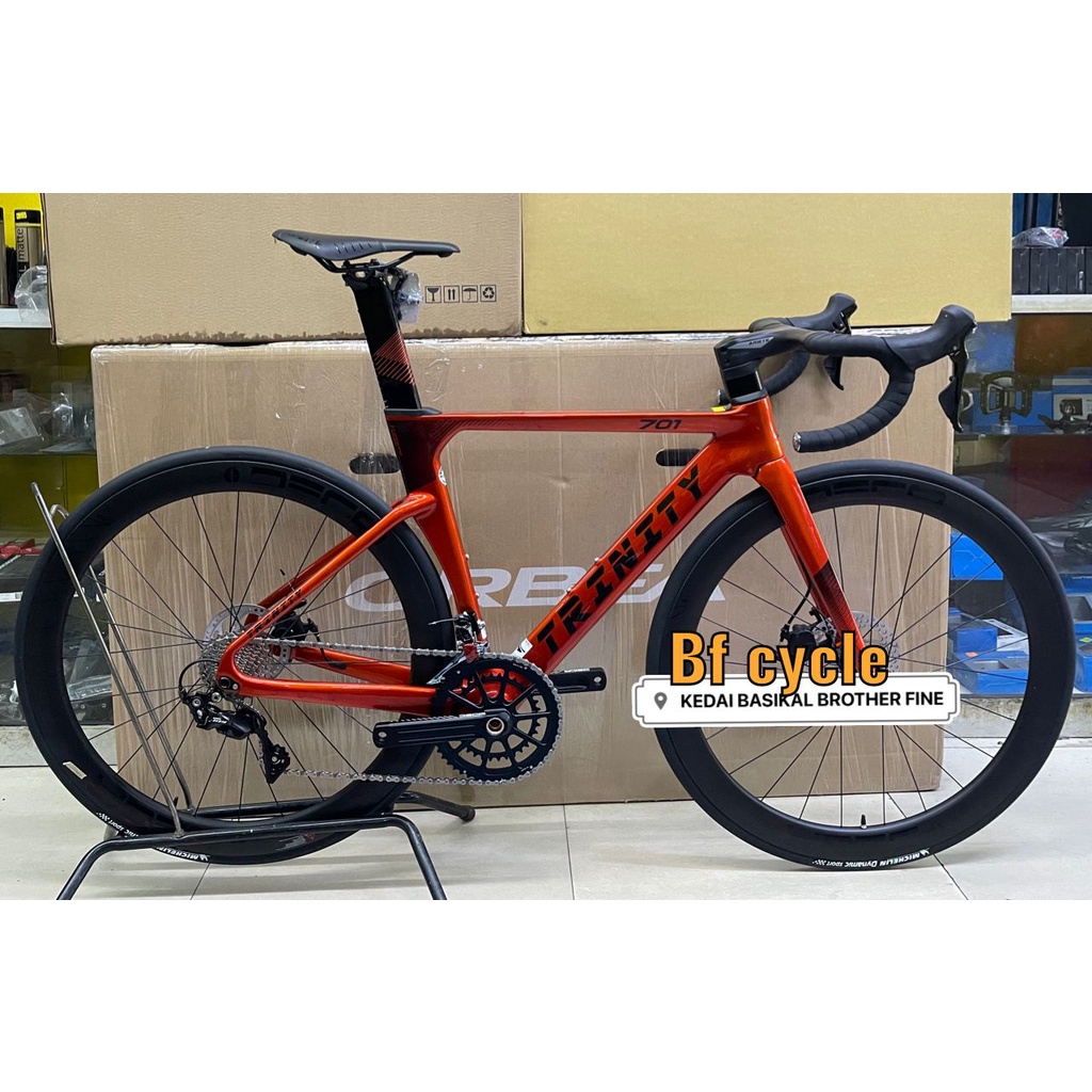 TRINITY ROAD BIKE CARBON SHIMANO 105 | Shopee Malaysia