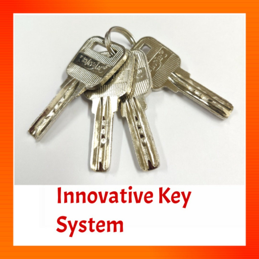 [CLEARANCE] PADLOCK WITH UNIQUE KEY 50MM | MANGGA KUNCI UNIK | 独特钥匙设计挂锁 ...