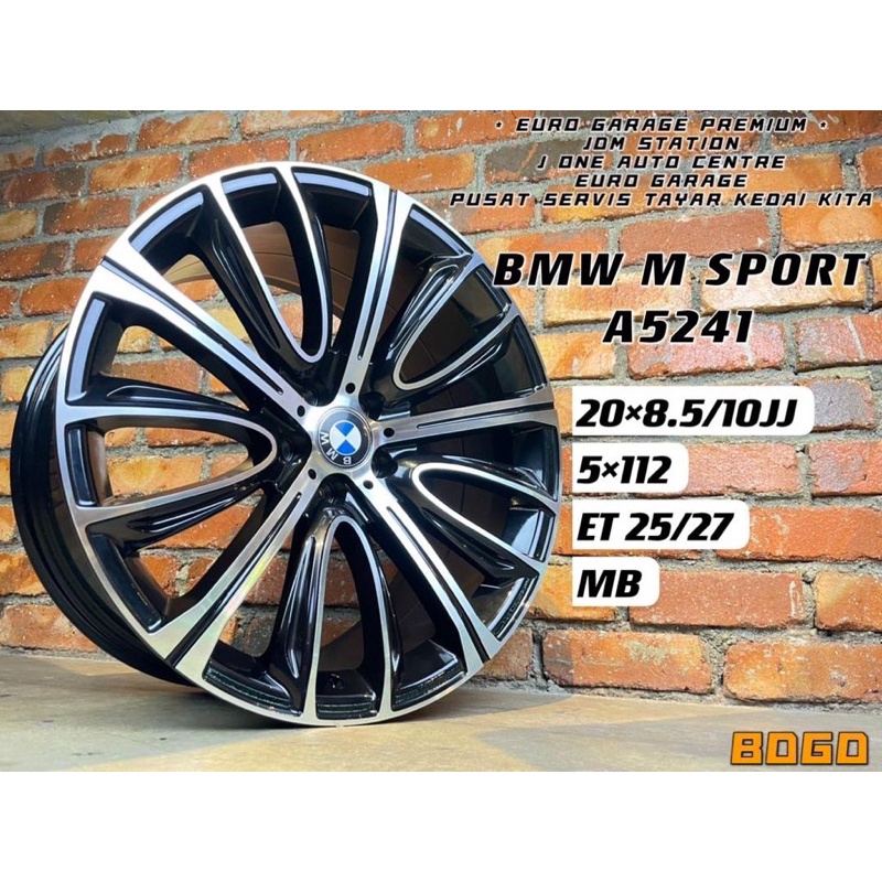 BMW M PERFORMANCE DESIGN WHEELS 20INC 5 SERIES G30 7 SERIES G11 ...