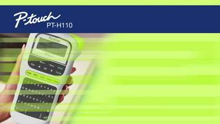 Brother PT-H110 P-Touch PT H100 Laminated Label Printer Label Maker ...