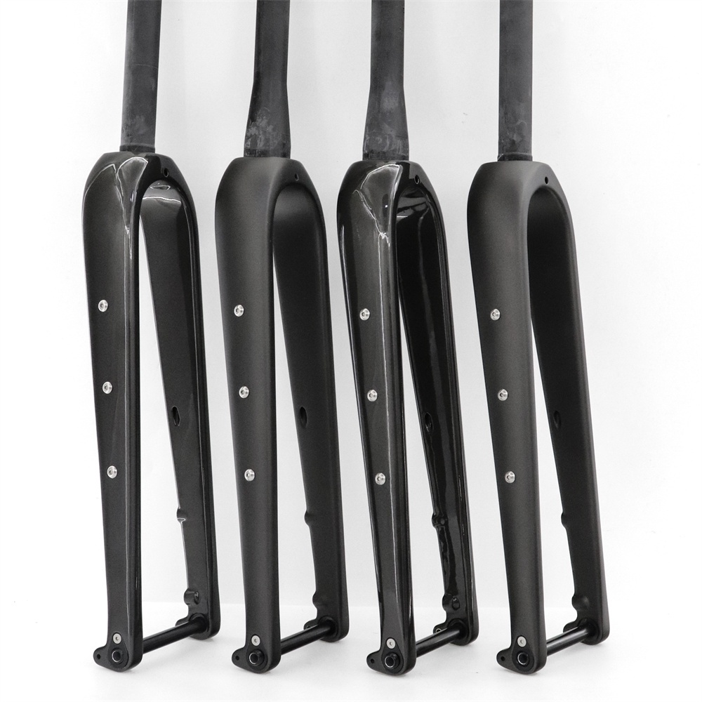 KOCEVLO Carbon Fiber Road Bicycle Front Fork Disc Gravel Fork 1-1/8 ...