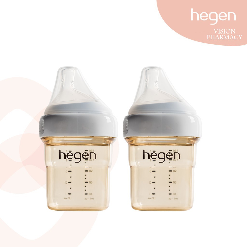 HEGEN PCTO 150ml/5oz Feeding Bottle PPSU (2-pack) | Shopee Malaysia