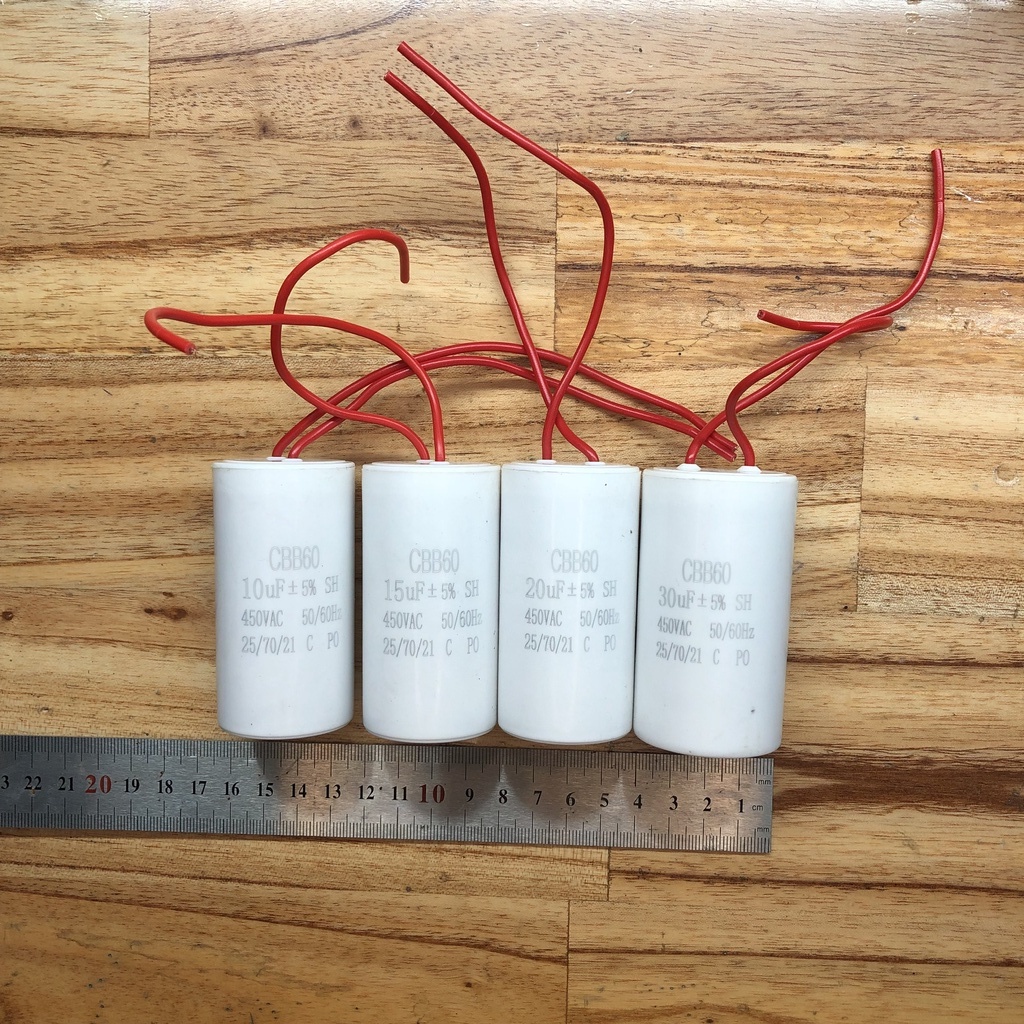 Motor starter capacitors 10uf, 15uf, 20uf, 30uF, 35uF, 40uf, 45uf ...