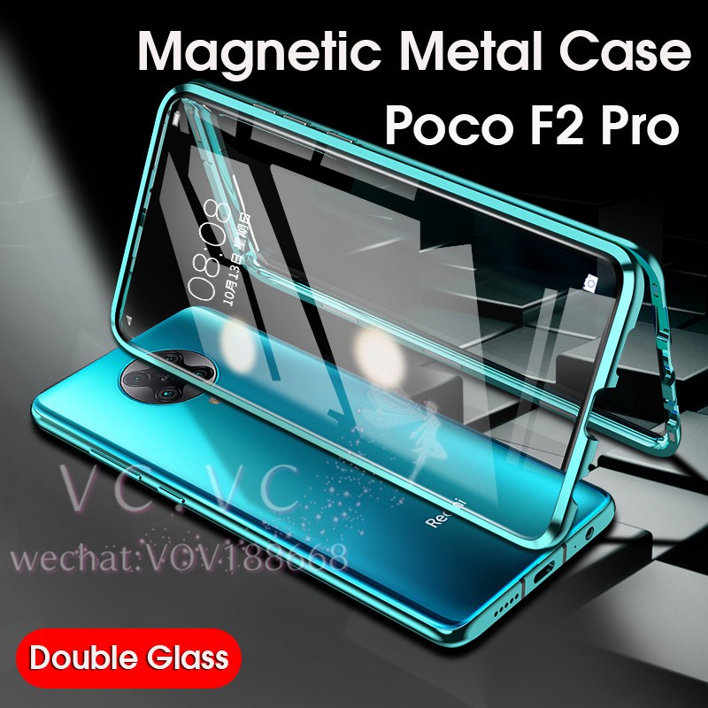 Xiaomi POCO F2 Pro POCOF2Pro Upgrade Magnetic Case Double-sided ...