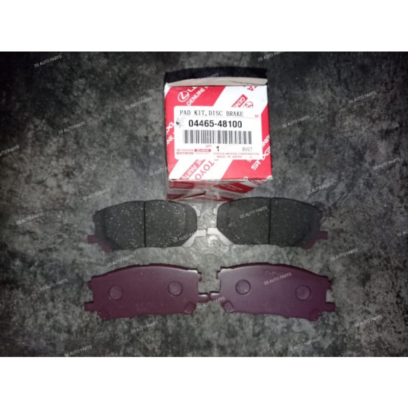 TOYOTA HARRIER ACU30/MCU30/MCU35 FRONT BRAKE PAD (AFTERMARKET PARTS ...