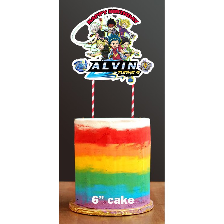 Beyblade big cake topper only | Shopee Malaysia
