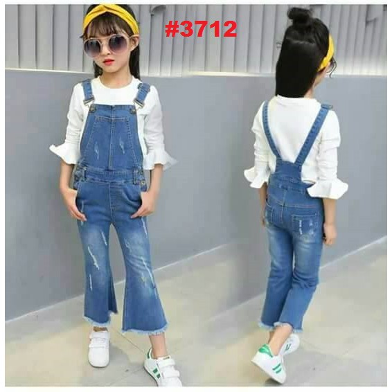 Overalll CHILDREN'S JEANS TROUSERS (RSVE) | Shopee Malaysia