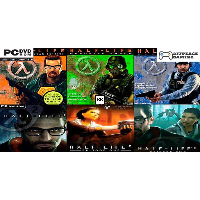 (PC GAME) Half Life Complete Bundle Pack - DVD,PENDRIVE | Shopee Malaysia