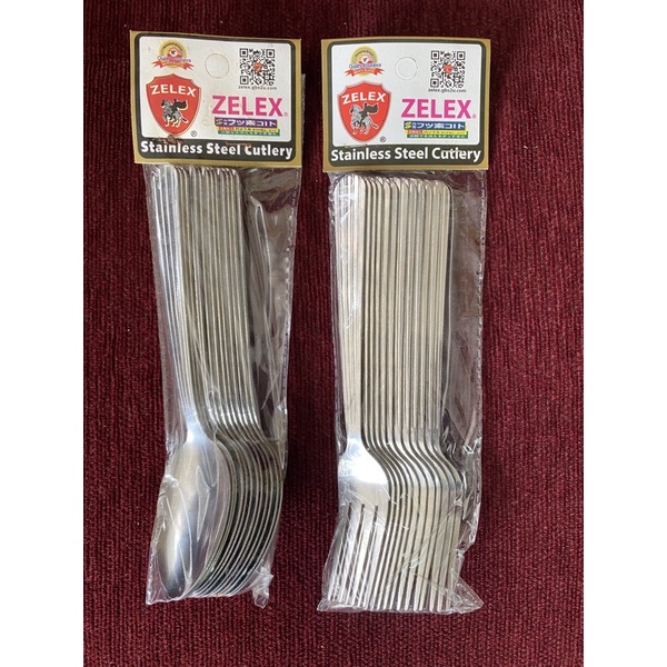 Zelex Sudu atau Garpu Garfu 12 pcs / Fork or spoon 12 pcs High Quality ...