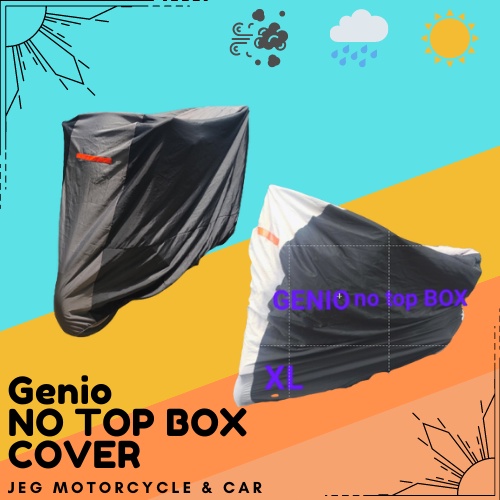 GENIO NO TOP BOX Motorcyle Cover (XL) | Shopee Malaysia