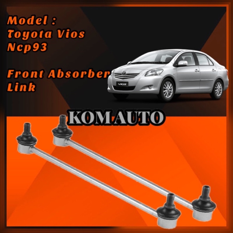 Toyota Vios Ncp93 Front Absorber Stabilizer Link | Shopee Malaysia