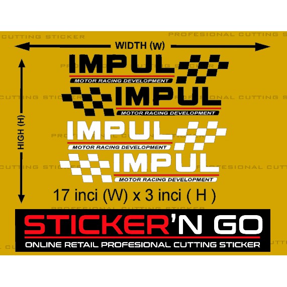 STICKER CUTTING CUSTOM IMPUL NISSAN DESIGN | Shopee Malaysia