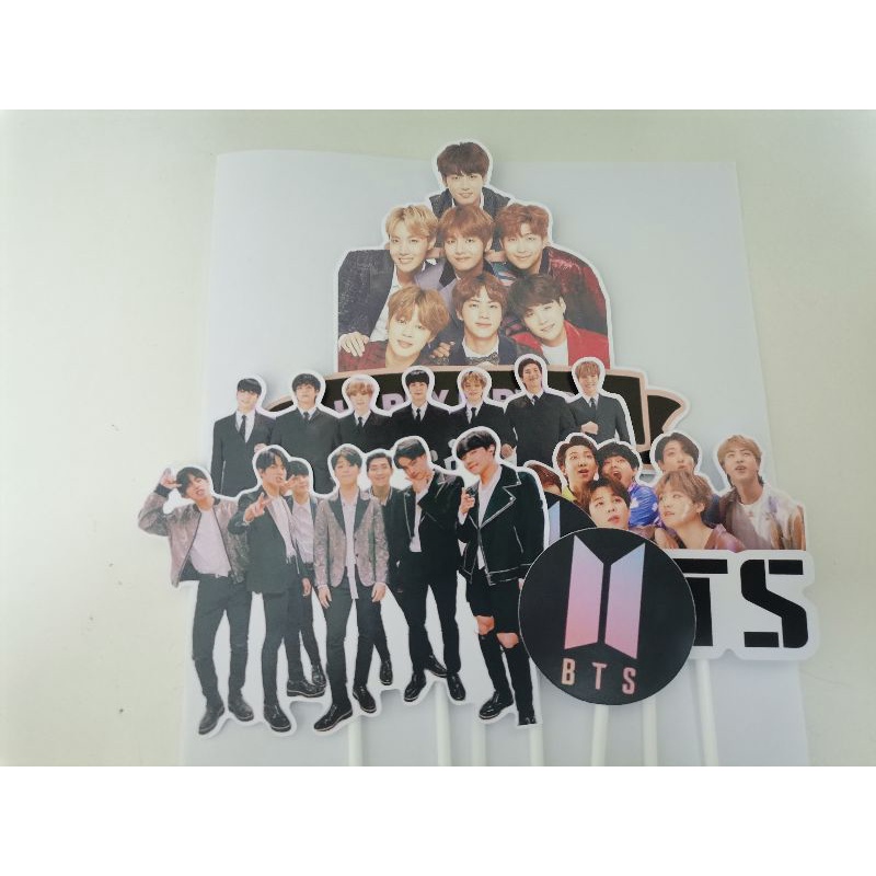Cake Topper (BTS theme) | Shopee Malaysia