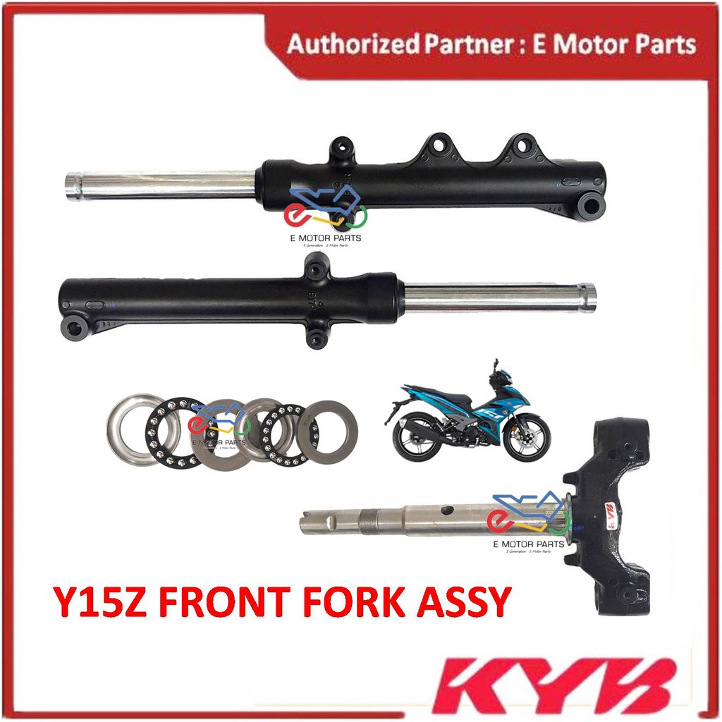 Y15 FORK KYB Y15 DAMPER FRONT FORK DEPAN Y15ZR T FORK BRACKET STEERING ...