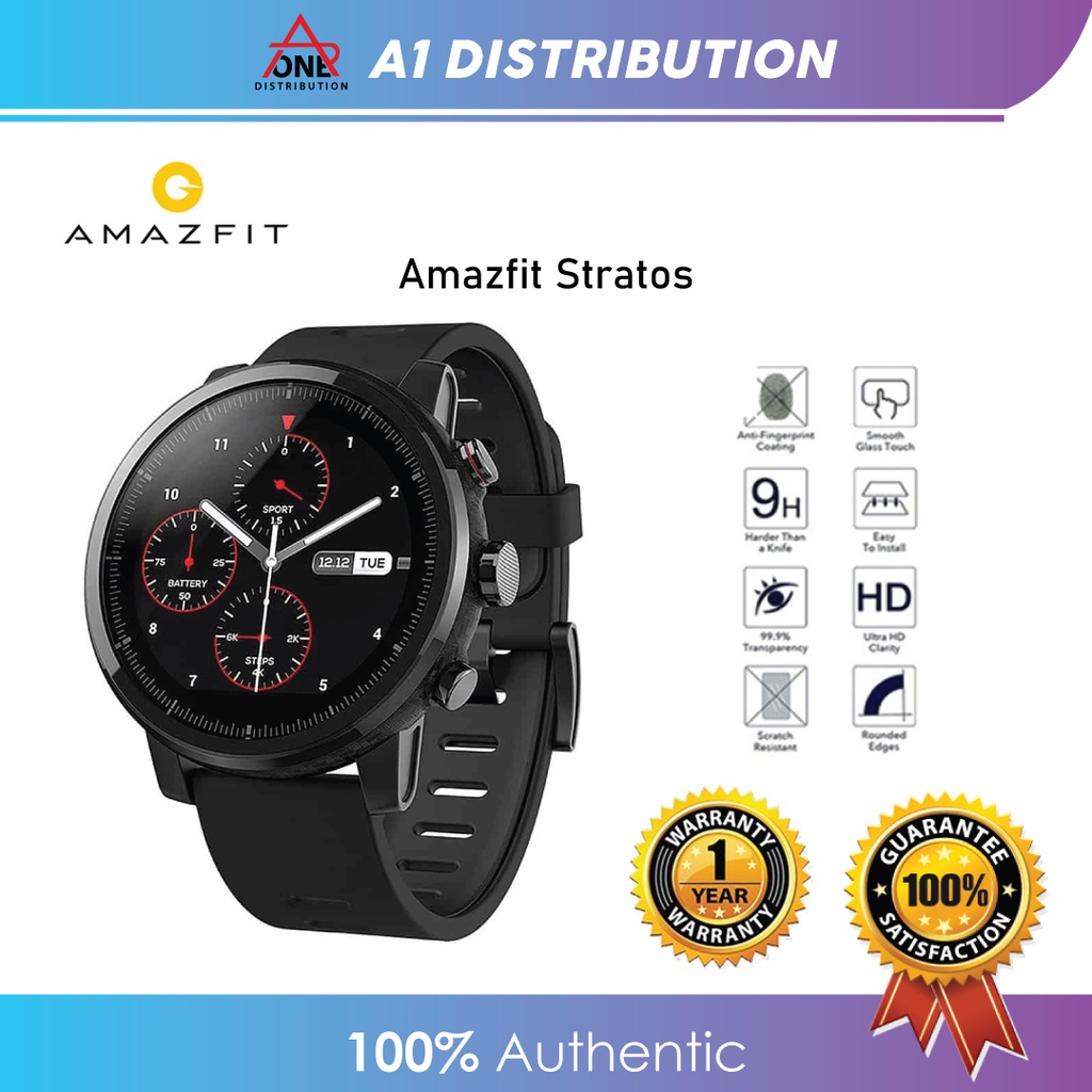 Amazfit Stratos (100% Original Amazfit Malaysia) | Shopee Malaysia