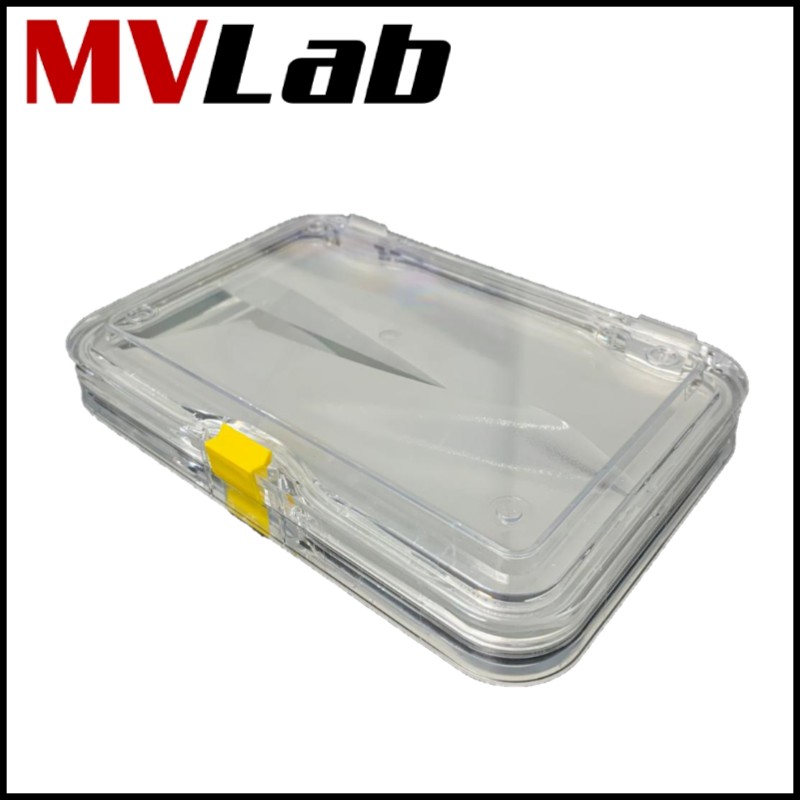 Hinge Styrene Square-Shaped Container (mvlabshop.my) | Shopee Malaysia