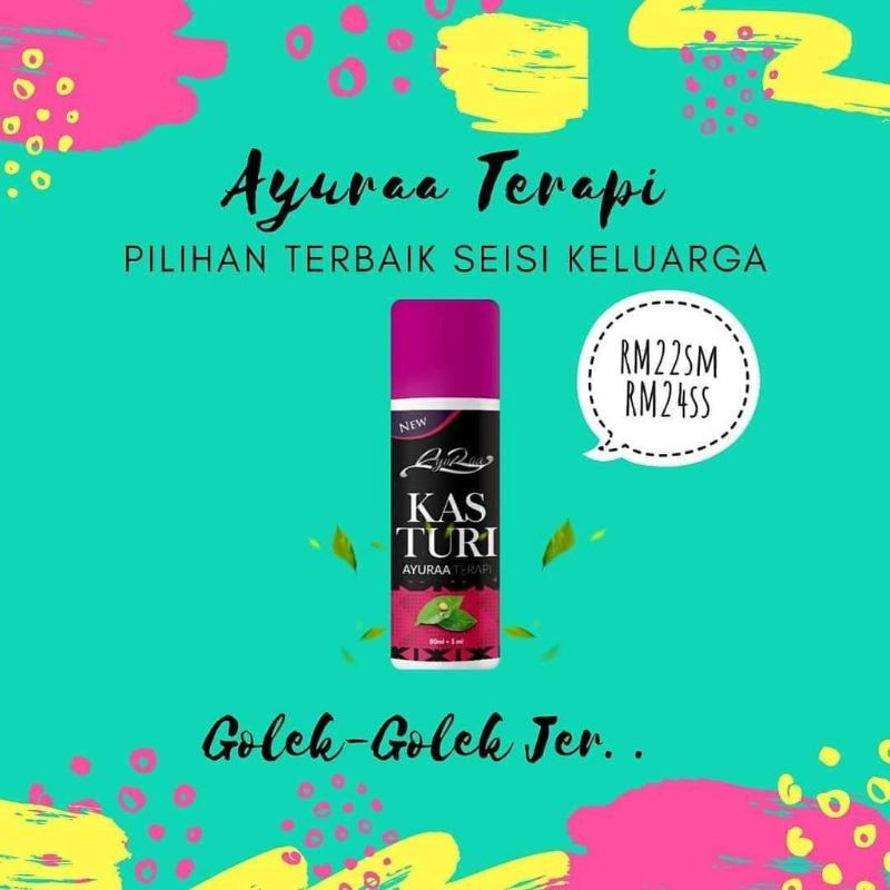[𝙁𝙍𝙀𝙀 𝙑𝙊𝙐𝘾𝙃𝙀𝙍] AYURA TERAPI KASTURI/ AYURA TERAPI COLLAGEN/ AYURA TERAPI BERAPI MINYAK ANGIN ...