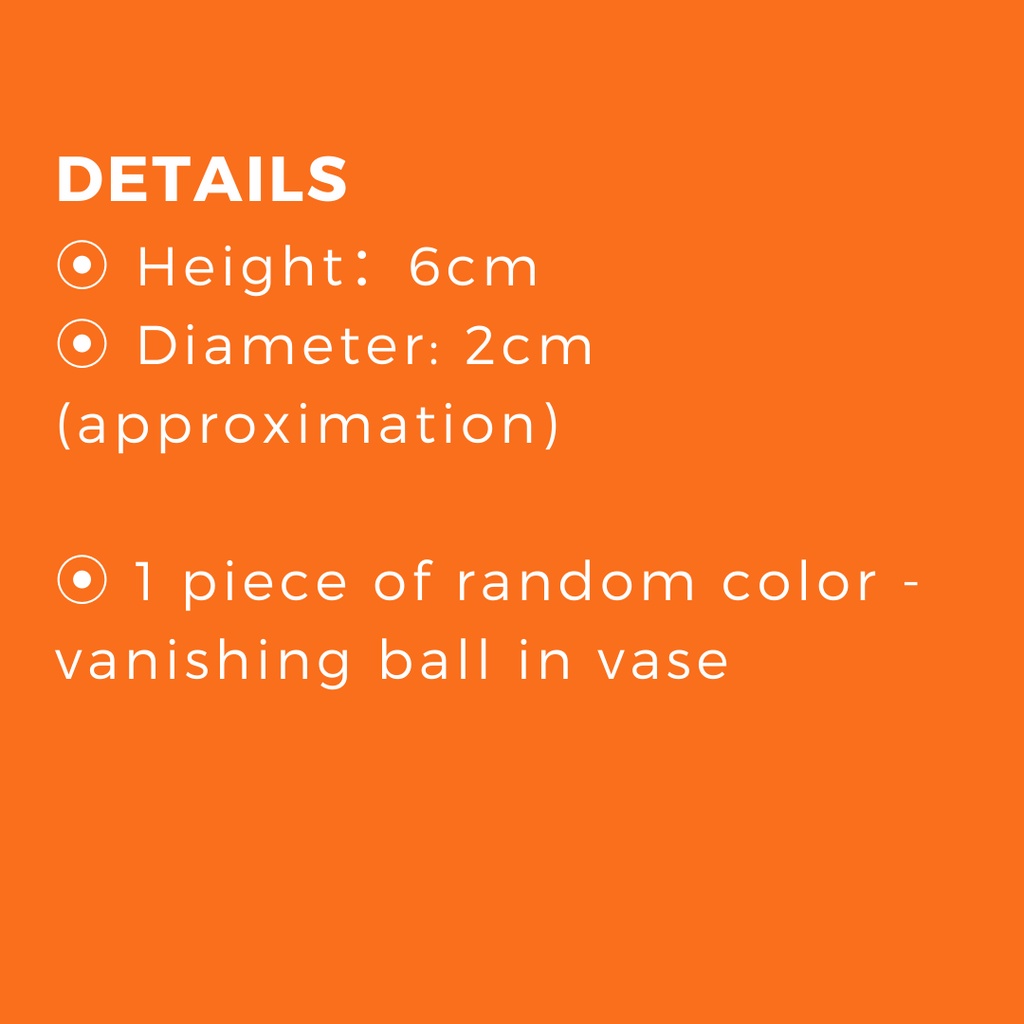 𝐌𝐚𝐥𝐚𝐲𝐬𝐢𝐚𝐧 1 piece Magic Prop Trick Vanishing Ball in Vase Bola Hilang ...