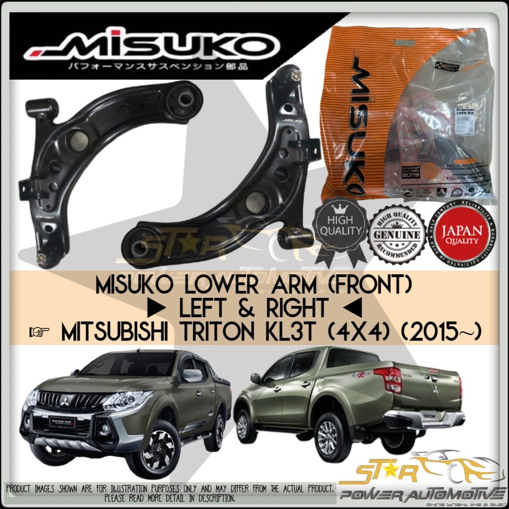 MISUKO Mitsubishi Triton KL3T 4X4 4WD (2015~) Premium Lower Control ...