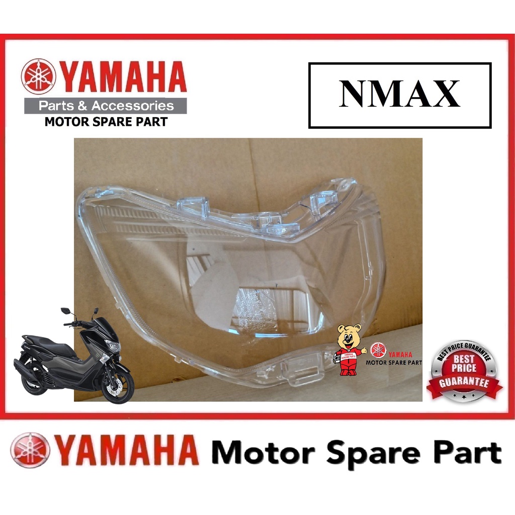YAMAHA NMAX HEAD LENS 0 CERMIN KACA COVER CAP TUDUNG LAMPU DEPAN BESAR ...