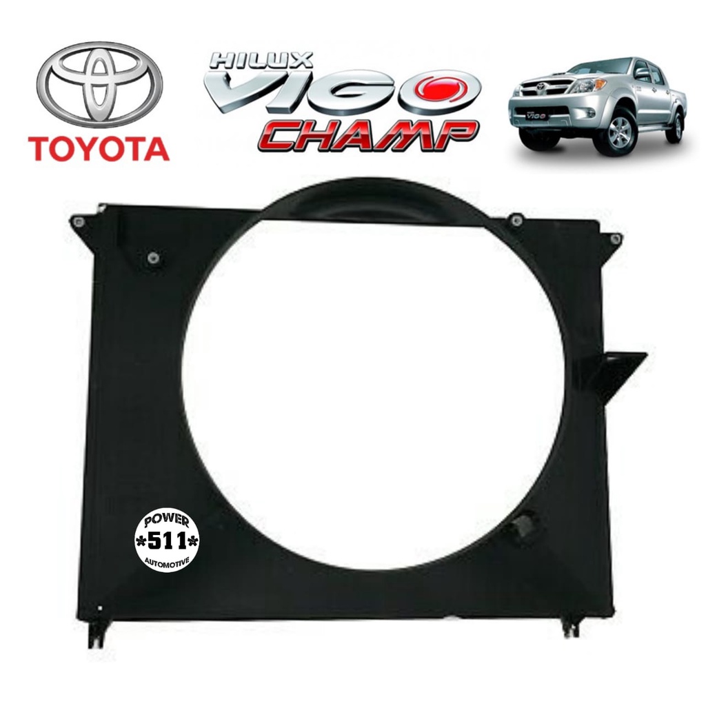 TOYOTA HILUX VIGO KUN25 KUN26 2005-2011 RADIATOR FAN GUARD/FAN HOUSING ...