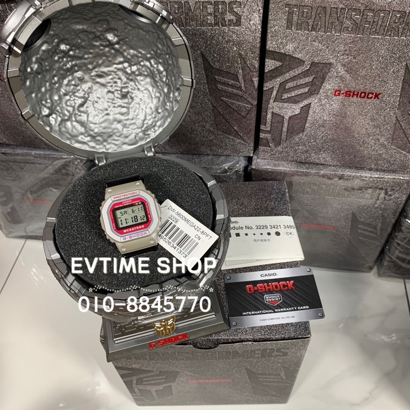 100% ORIGINAL CASIO TRANSFORMERS X G-SHOCK CHINA LIMITED EDITION DW ...