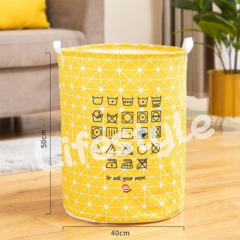 Large Size Laundry Bakset Laundry Bag Foldable With Handle Dobi Bag ...