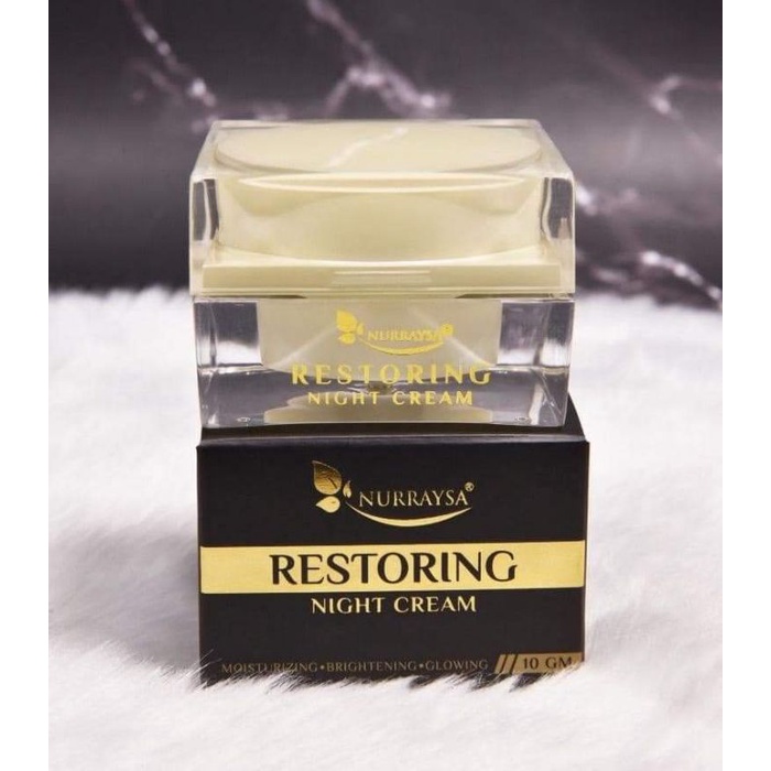 NURRAYSA BEAUTY RESTORING NIGHT CREAM 10GRAM 🔥 ORIGINAL 🔥 | Shopee Malaysia
