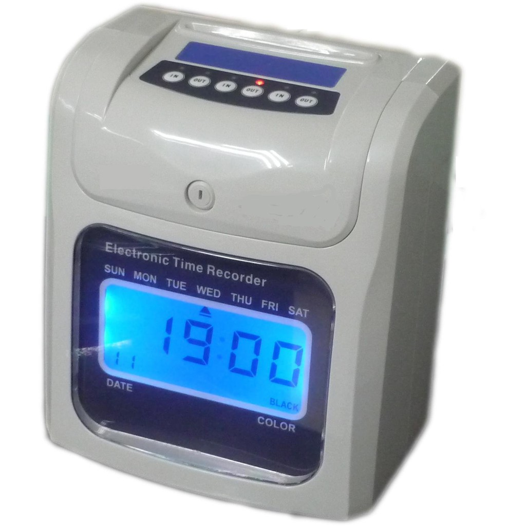 Geomaster Punch Card Machine - Time Recorder - Digital Type - Stable ...