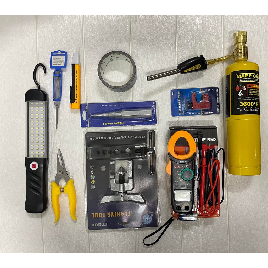 NEW WORKER STARTUP FLARING TOOL PASANG PENYAMAN UDARA WAYAR FULL SET ...