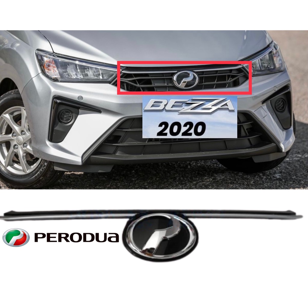 ORIGINAL Perodua BEZZA ( 2020 , 2021 , 2022 ) - GRILLE MOULDING CROME ...