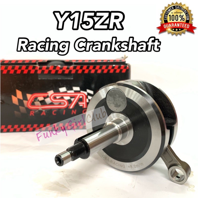 Y15ZR CRANKSHAFT RACING JET PIN 8mm / 12mm FORGED ROD CSA SHARK Y15 ...